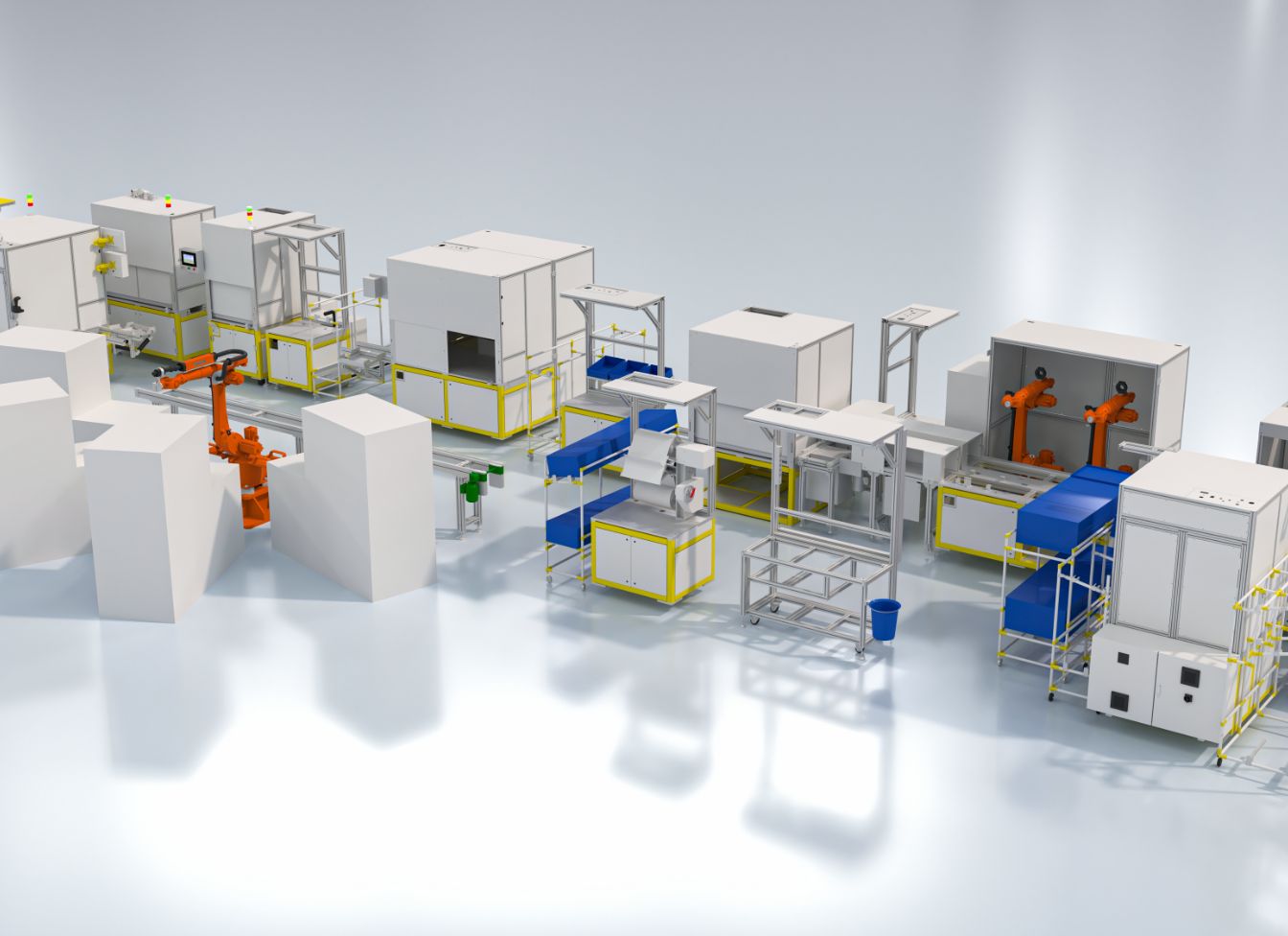 HUD assembly line - 烽禾升集团