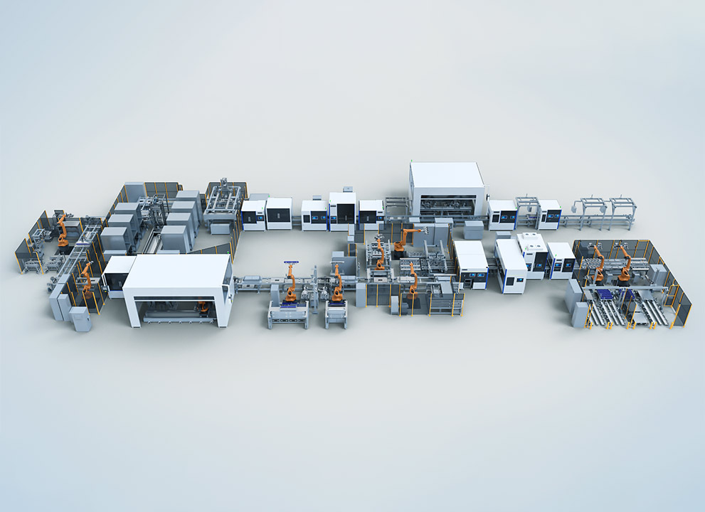 Prismatic Battery Module Pack Line - FHS Group